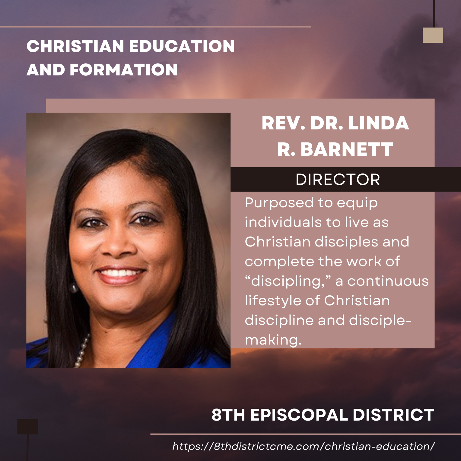 Christian Education - EIGHTH EPISCOPAL DISTRICT